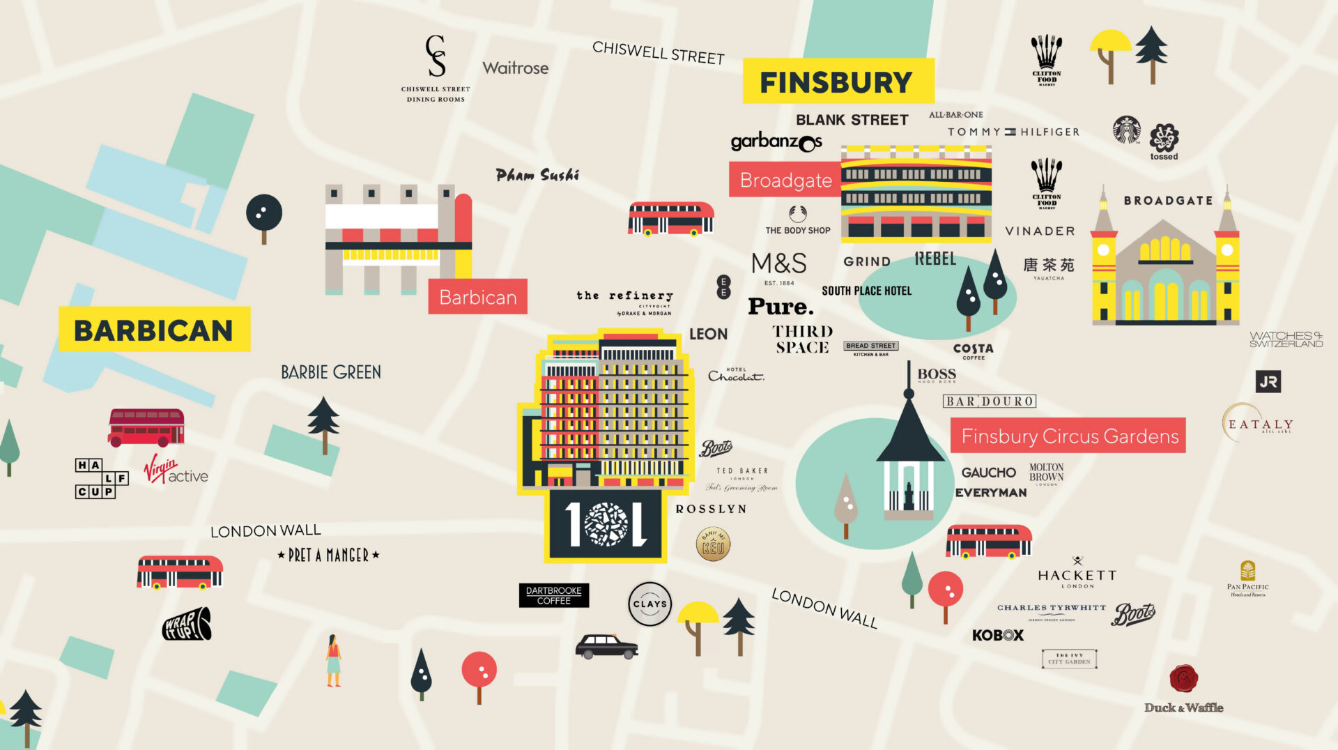 Retail | 101 Moorgate